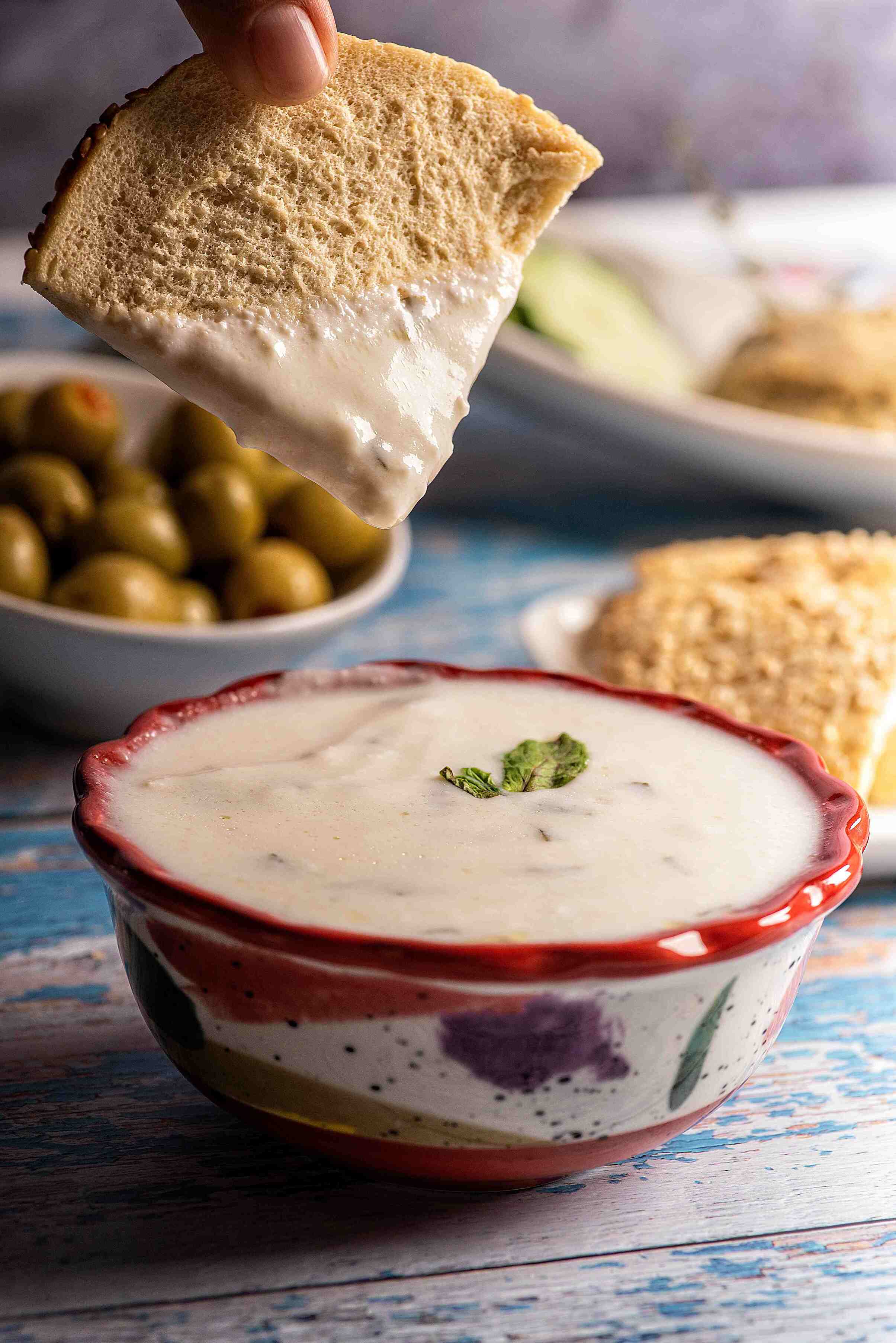 Labneh with Garlic & Mint | Peapil Publishing