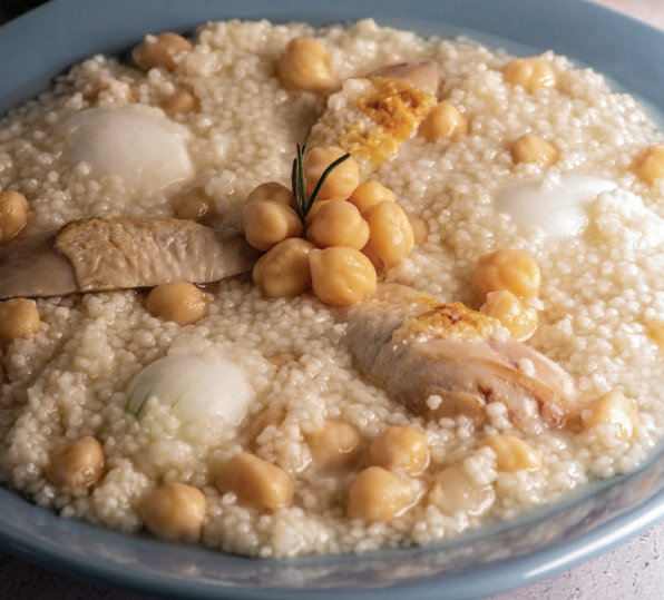 Moghrabieh with Chicken | Peapil Publishing